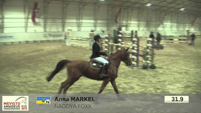 Anna Markel´s erfolgreiche Stute Nagoya Foxx steht zum Verkauf ...