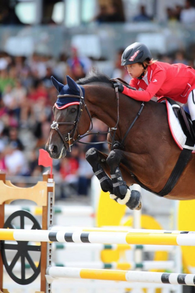 Alpenspan Nachwuchsreiterin Lena Binder schafft es bei ihrer EM ...