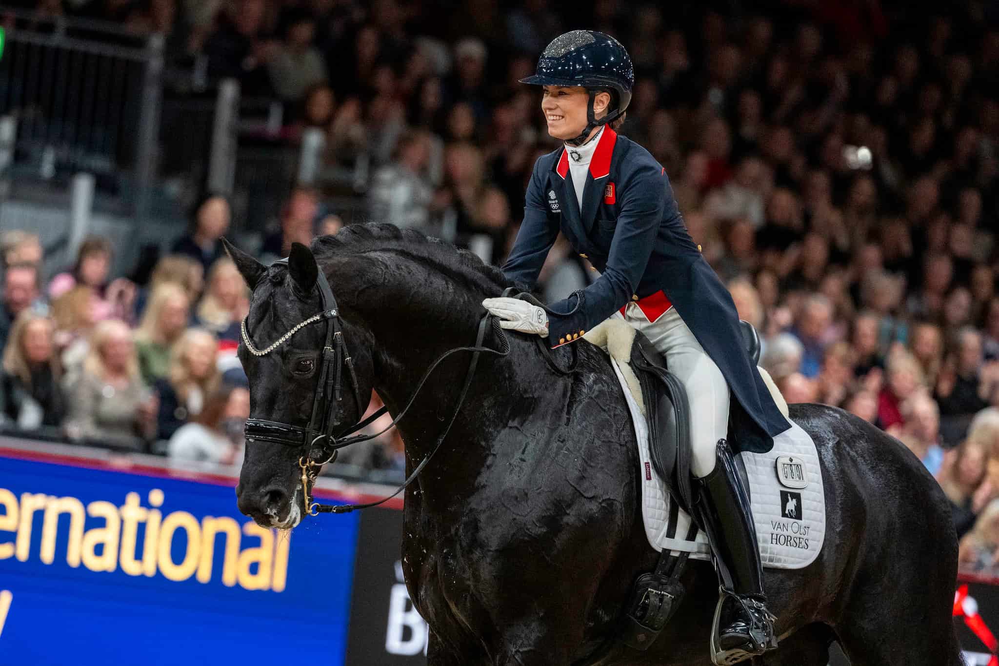 London: Kür-Highscore für Diana Porsche und Dahoud - Equestrian ...