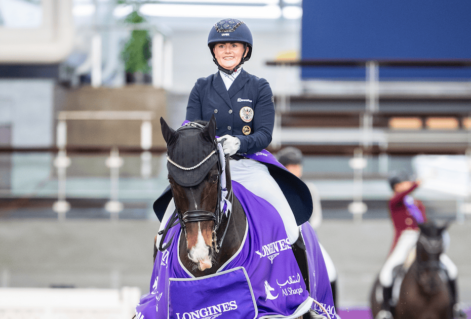 Sensations-Sieg für Diana Porsche in Doha - Equestrian Worldwide ...